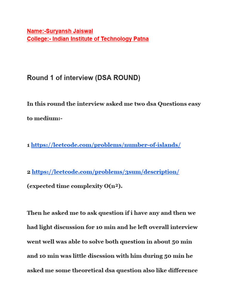 Insights on LeetCode 3Sum Interview | PDF | Algorithms | Theoretical ...
