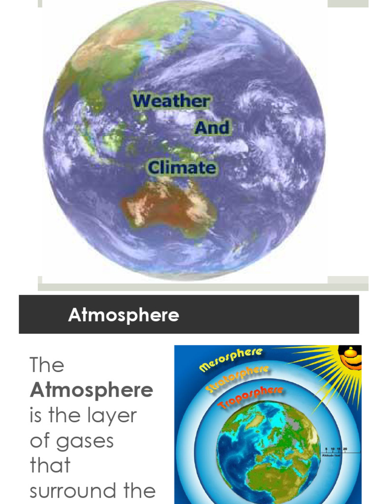 July 25-Weather and Climate | PDF | Climate Change | Oceans