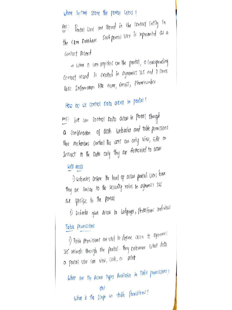 Portal Interview Questions - Rotated-Rotated | PDF