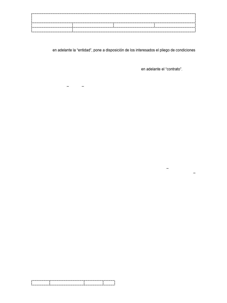 4. Documento Base Complementario pliego definitivo | PDF