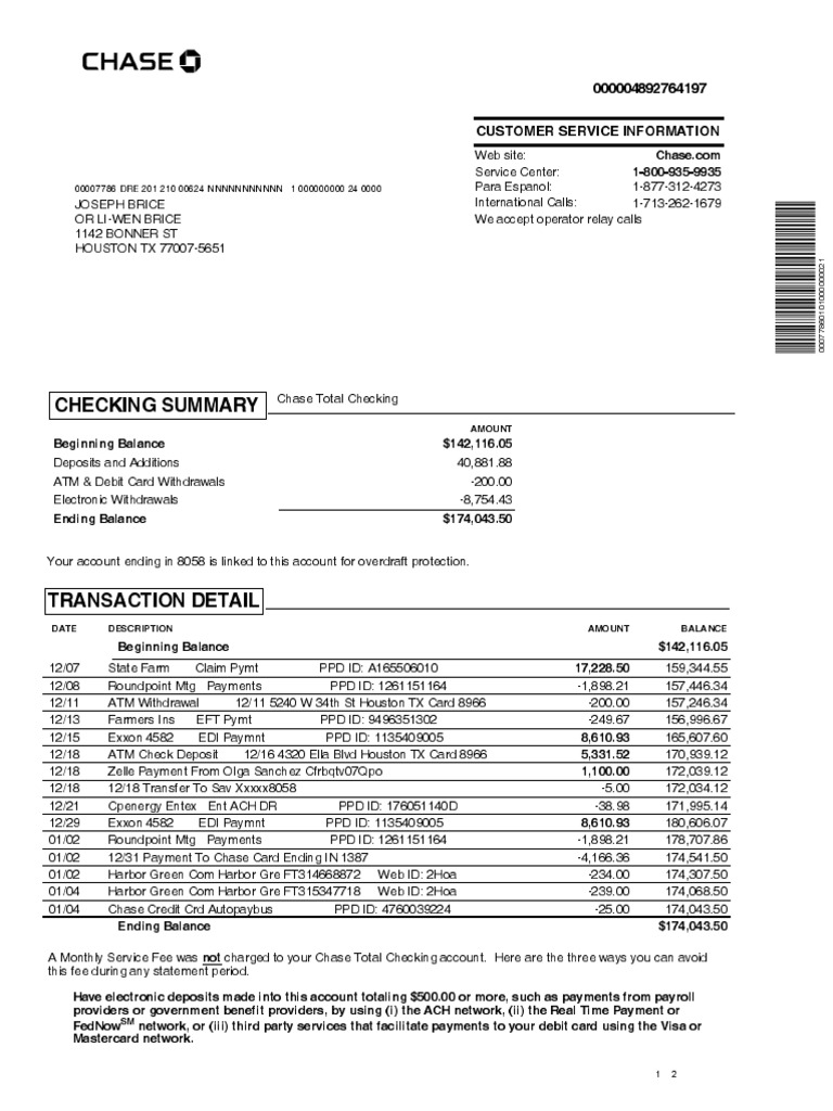BANK STATEMENTS (4) | PDF | Payments | Debit Card