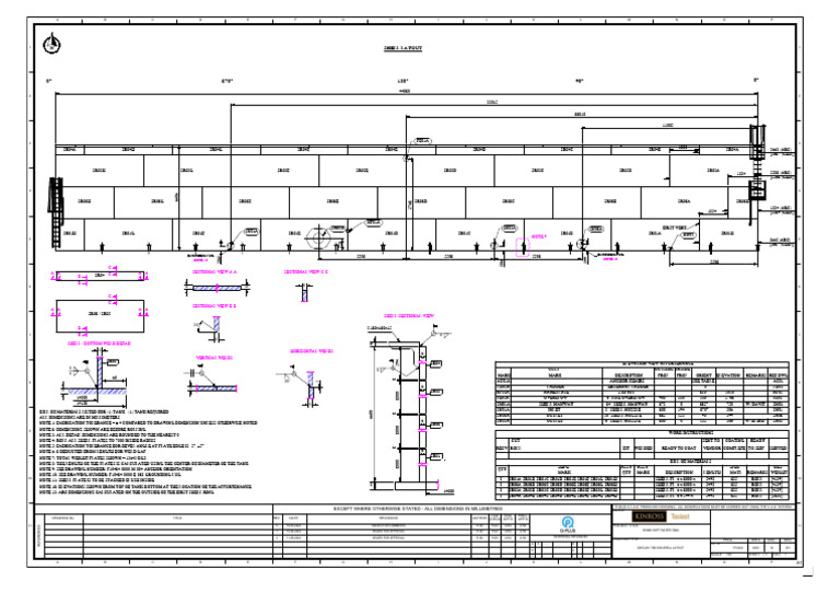 P10424-0000-M-001-Shell Layout | PDF | Mechanical Engineering