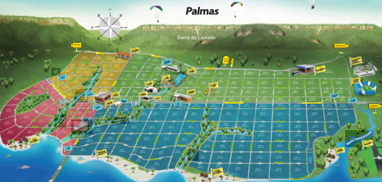 Mapa de Palmas | PDF