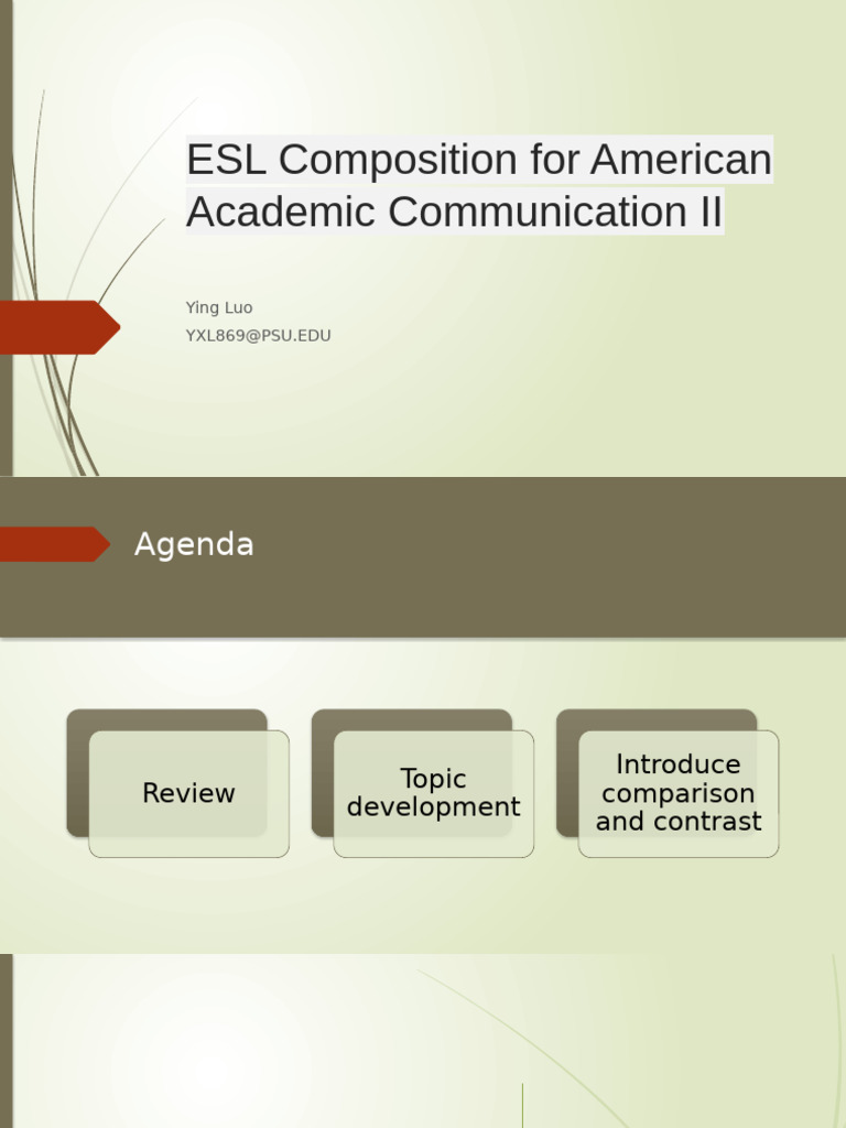 ESL 15 Week 4-Day 1 | PDF | Essays | Human Communication