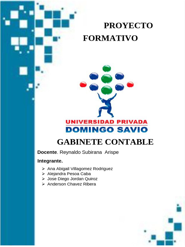 Proyecto Gabinete Contable Compulapto | PDF | Calidad (comercial) | Business