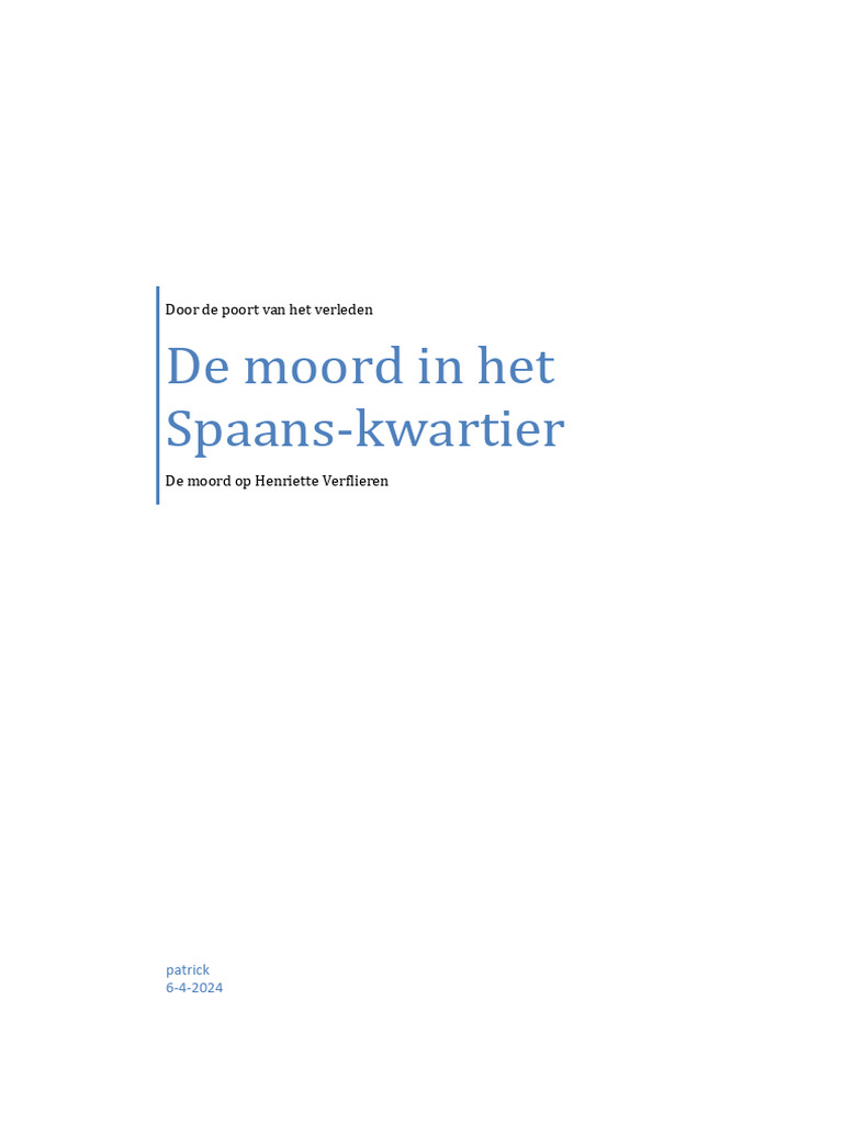 Door de Poort Van Het Verleden 1 | PDF