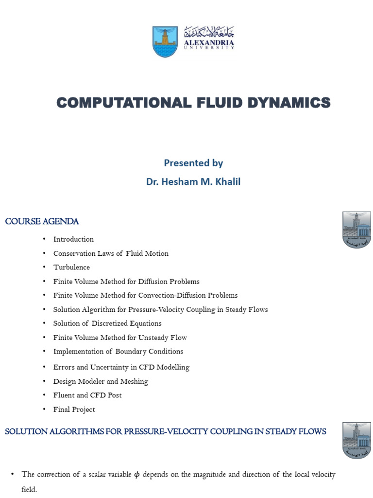 Lecture 9 | PDF | Fluid Dynamics | Computational Fluid Dynamics