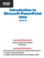 PowerPoint 2006 Lesson Plan | PDF | Microsoft Power Point | Window (Computing)
