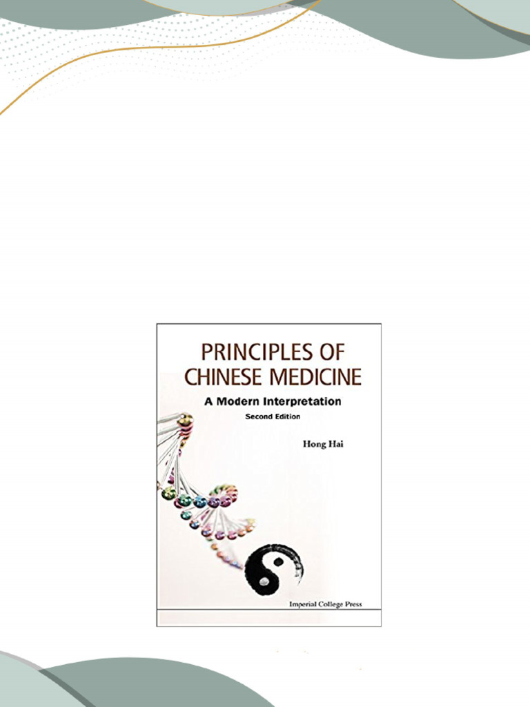 (Ebook) Principles of Chinese Medicine: A Modern Interpretation by Hai ...