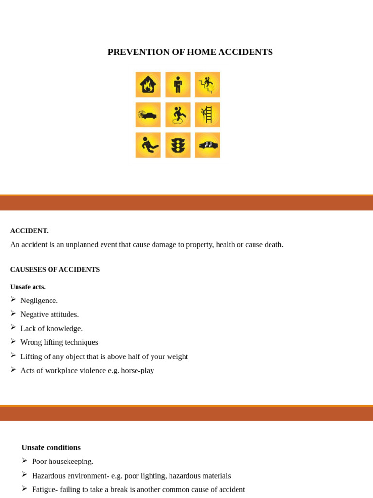 Home Accident Prevention Guidelines | PDF | Road