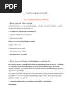 AICE Psychology 2024-2026 Core Studies | PDF | Methodology | Scientific ...