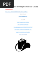 TJR Trading Plan | PDF