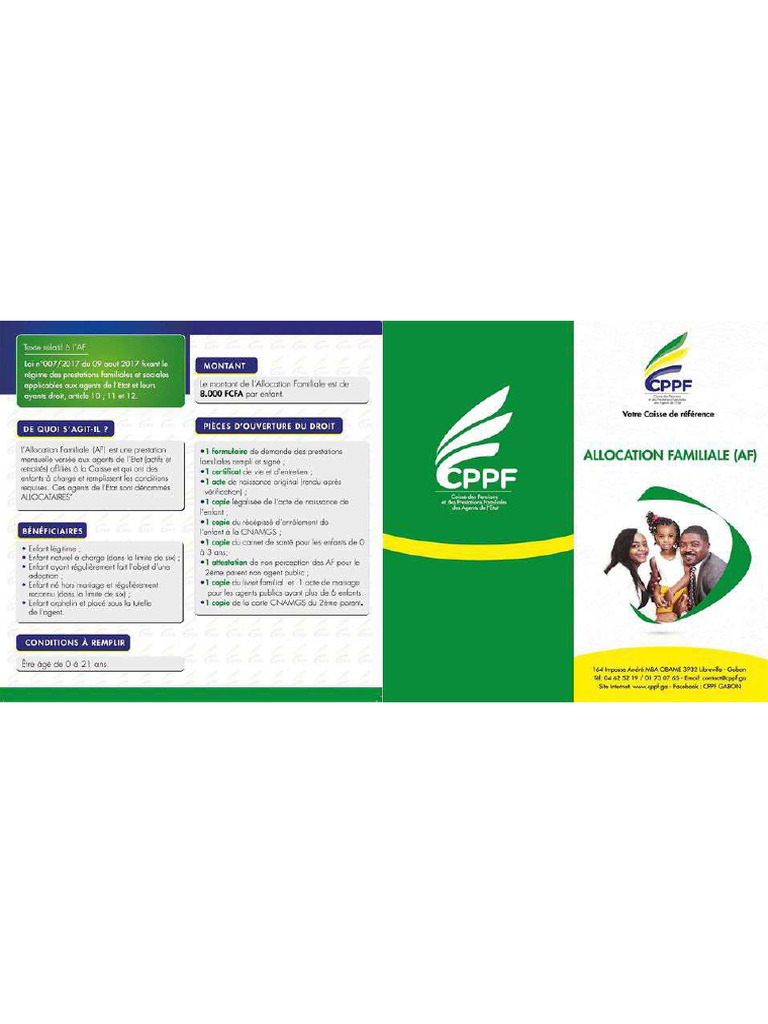 Allocation Familiale-CPPF | PDF