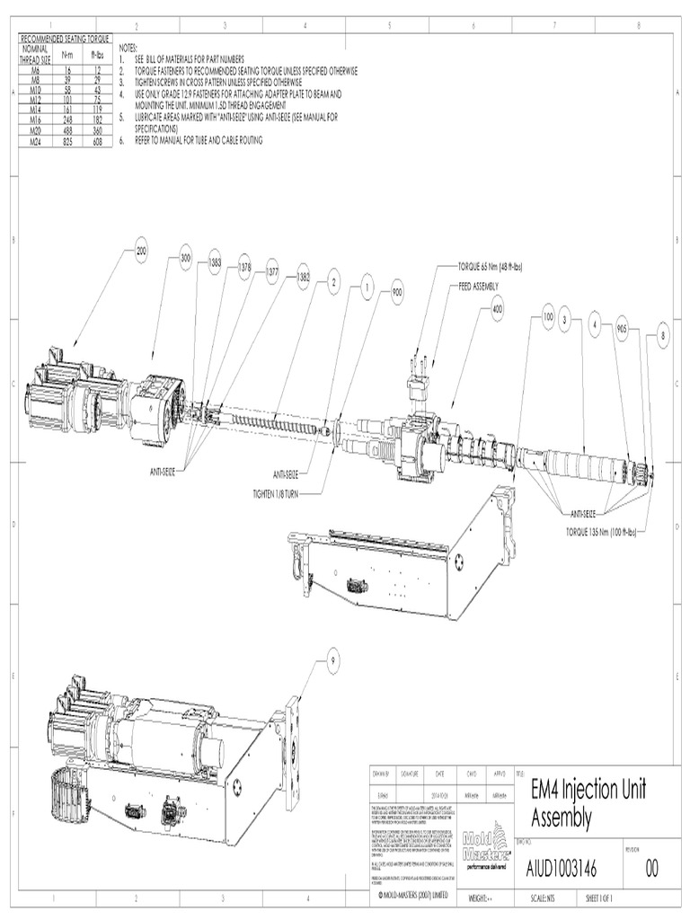 EM4 Assembly Drawings r5 | PDF