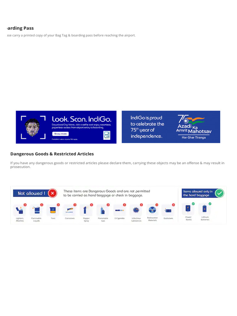 Print Boarding Pass | PDF