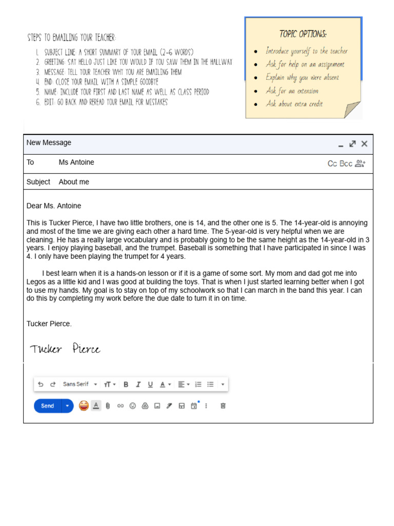 Tucker Pierce (STUDENT) - Ha- Email Etiquette Assignment - 8 21 24, 11: ...