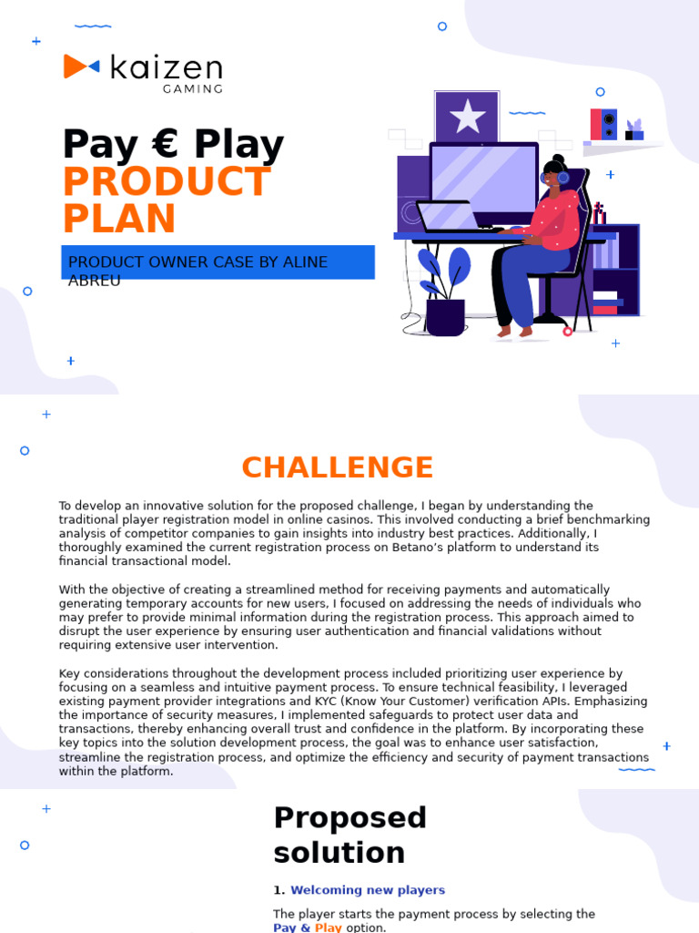 Kaizen Gaming PO Case - Aline Abreu Santos | PDF | Regulatory ...
