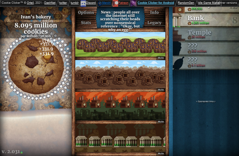 3.265 Million Cookies - Cookie Clicker 3 | PDF | Ios Software | Online ...