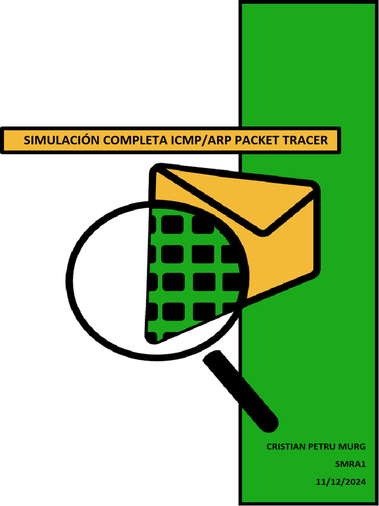 Simulación ICMP/ARP en Packet Tracer | PDF | Conmutador de red ...