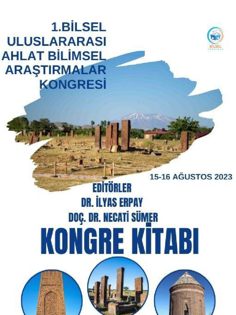 1st BİLSEL INTERNATIONAL AHLAT SCIENTIFIC RESEARCHES CONGRESS | PDF