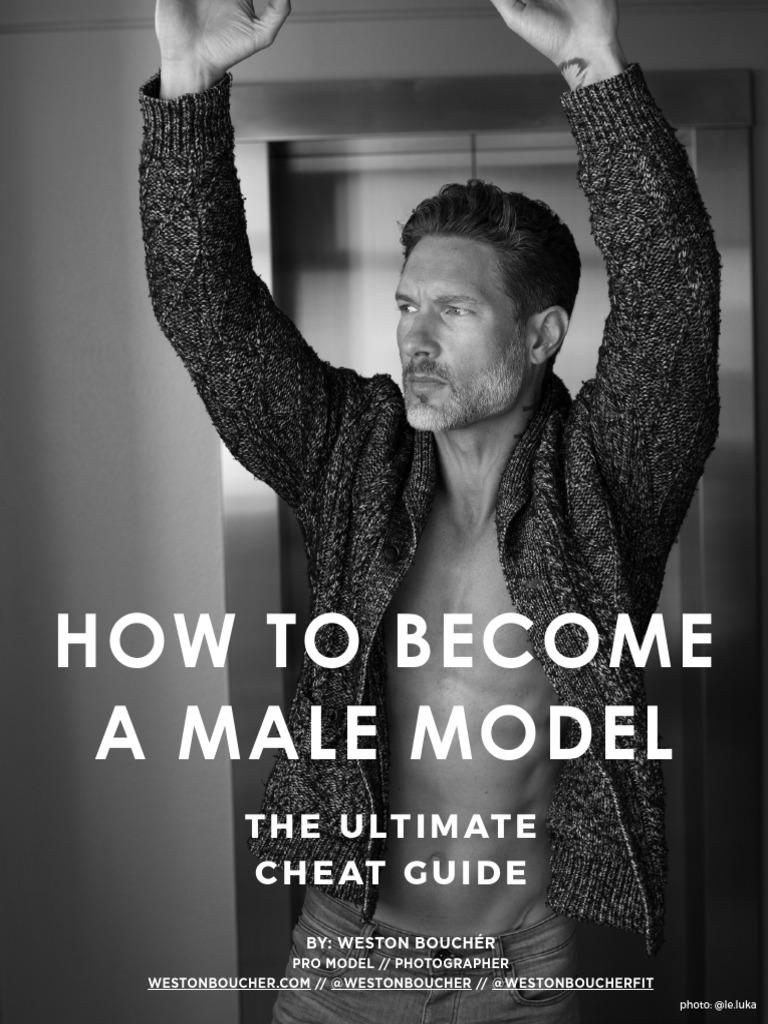 How To Become A Male Model - 2019 Edition | PDF | Fashion