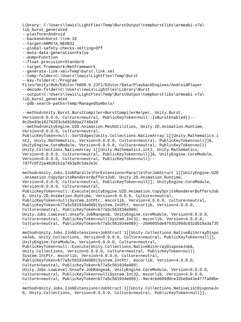 Android Burst Compilation Config | PDF | Computing