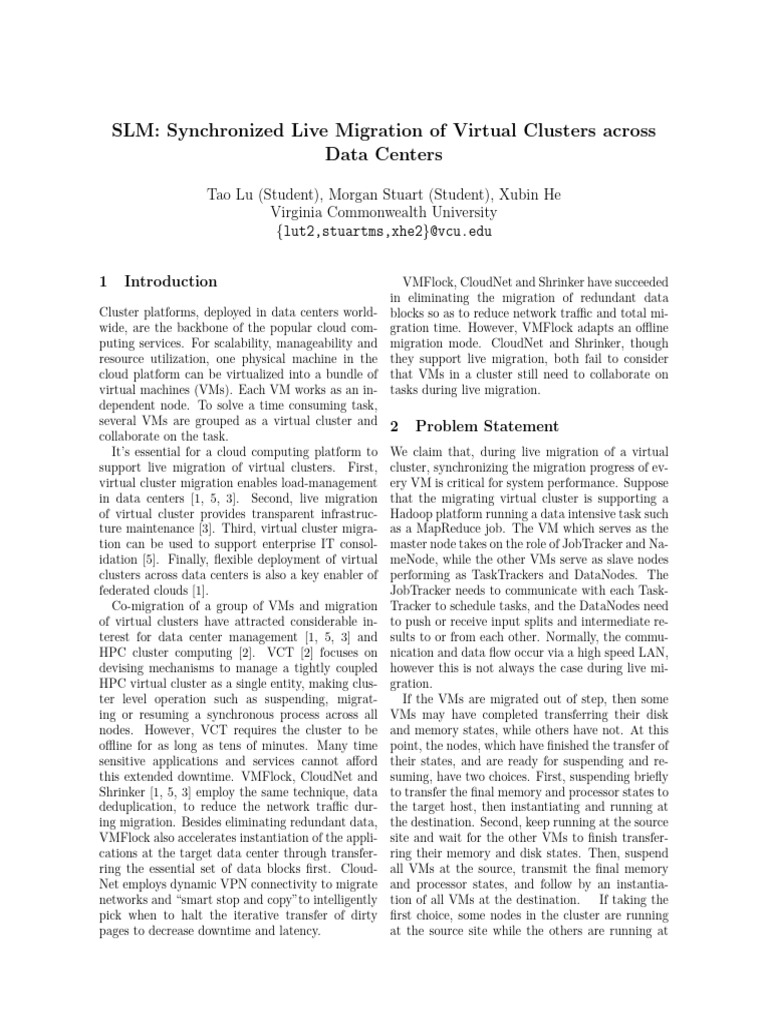 fastpw13-final29 | PDF | Computer Cluster | Virtual Machine