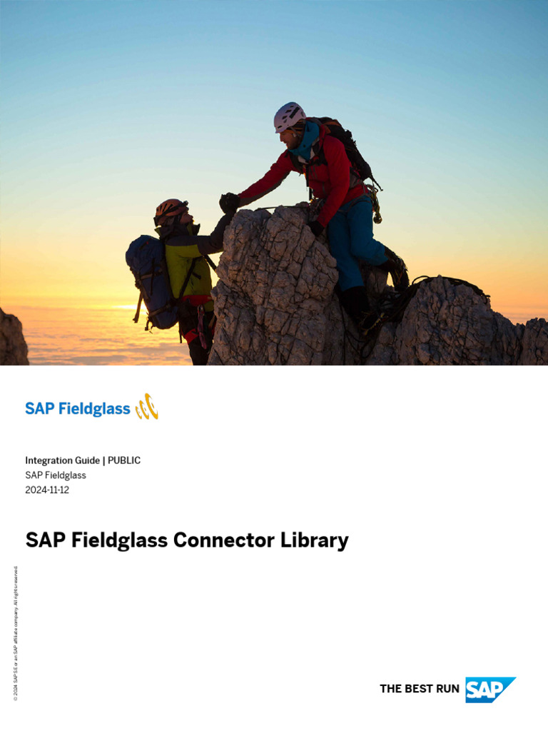 SAP Fieldglass Connector Guide | PDF | Json | Xml