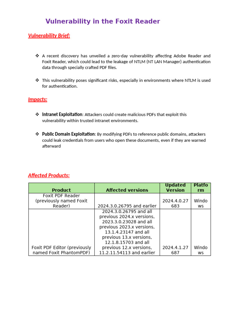 Foxit | PDF | Computer Security | Security