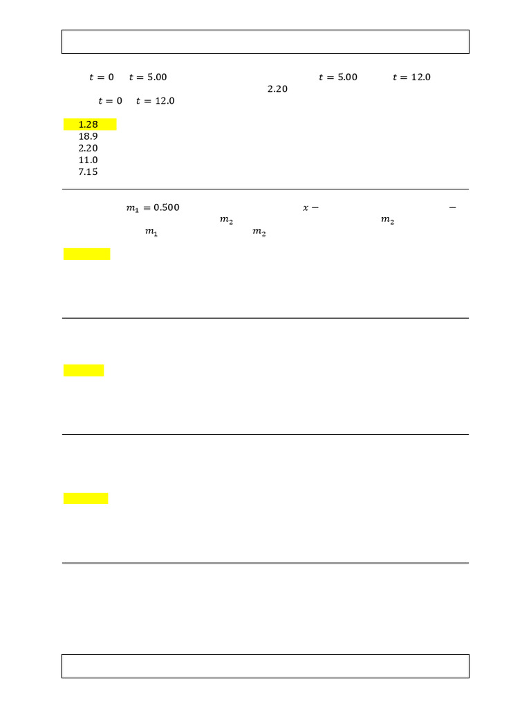 Final Exam 211 | PDF | Force | Mechanics