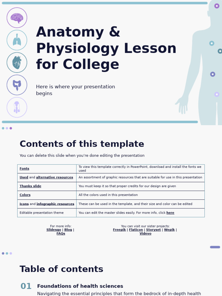 College Anatomy & Physiology Overview | PDF | Planets | Solar System