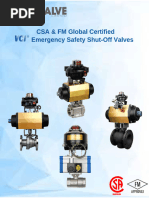 Fisher Vee-Ball Control Valves Overview | PDF | Valve | Mechanical ...