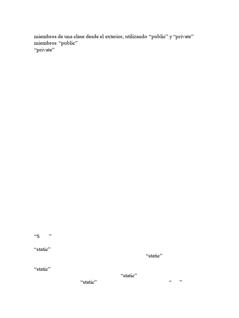 Resumen Modulo 6 | PDF | Objeto (informática) | Java (lenguaje de ...