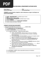 SAFE-T Protocol With C-SSRS - Unit Interventions | PDF | Suicide | Self ...