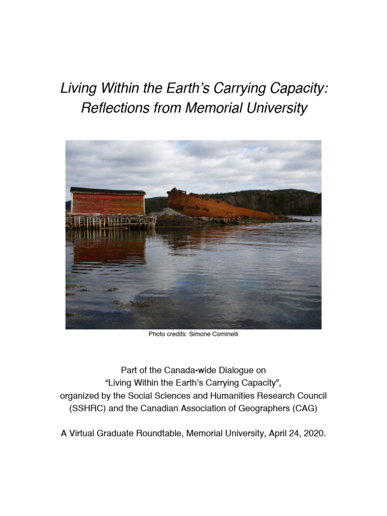 Earth's Carrying Capacity Report | PDF | Sustainability | Sustainable ...