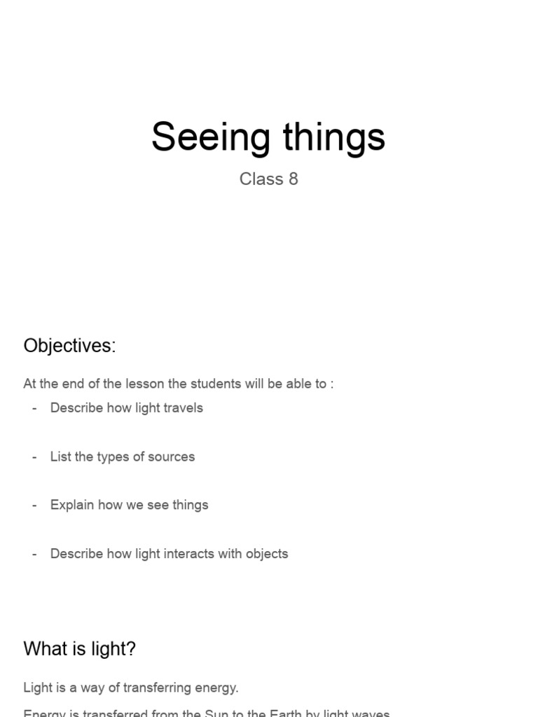 Seeing Things - Merged | PDF | Shadow | Eclipse