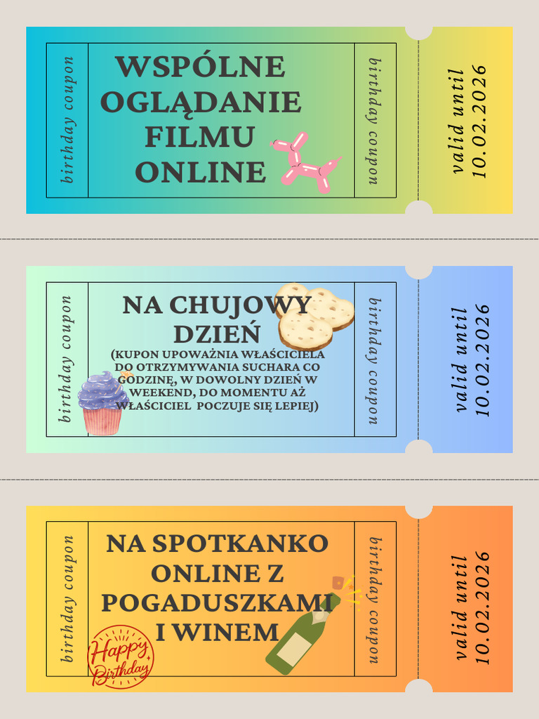 kupony dla Oli | PDF