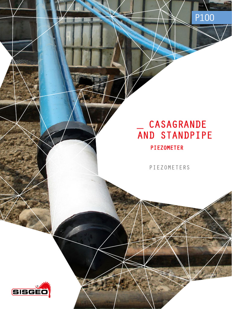P100 - EN - 09 - Casagrande and Standpipe Piezometer | PDF | Pressure ...