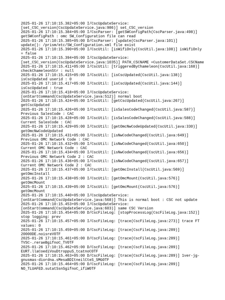 Prev Csc Log | PDF | Computing | Computer Programming