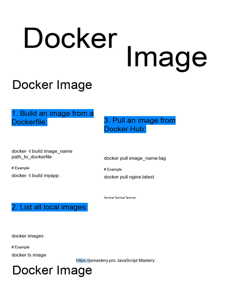 Note de Cours Docker | PDF | Computing | Software