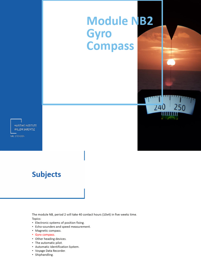 05 Presentatie Gyro Kompas | PDF