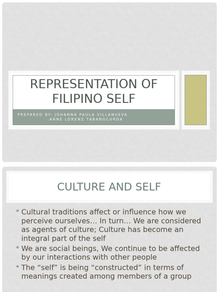 FILIPINO-SELF | PDF