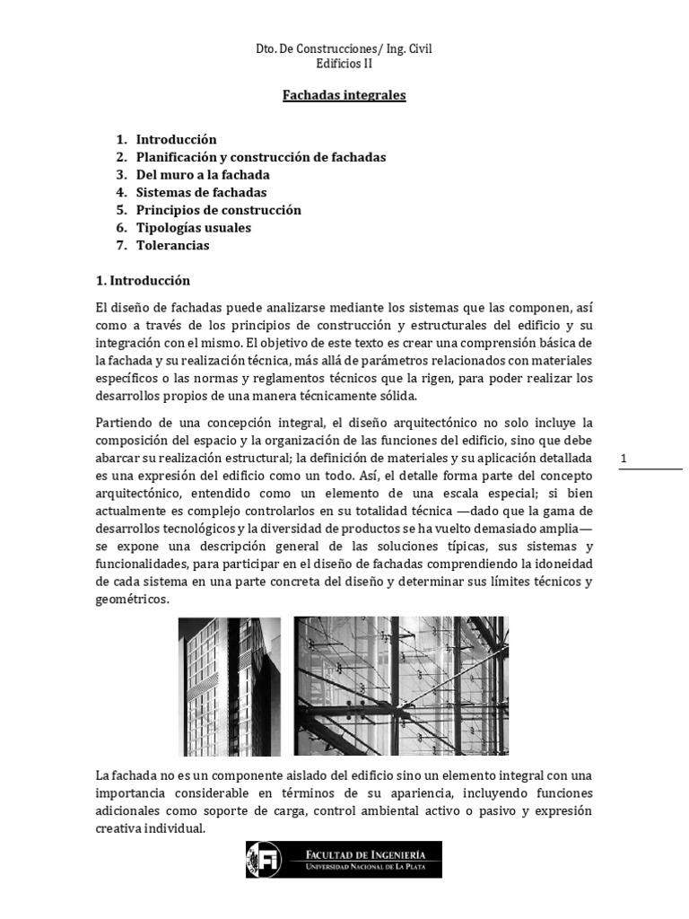 04 Fachadas Integrales | PDF | pared | Ventana
