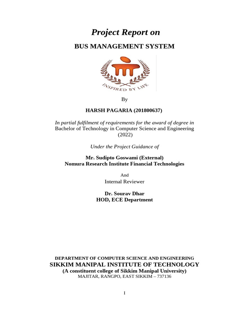 HarshPagaria_201800637_BMS_MajorProject_Report (2) | PDF | Computing