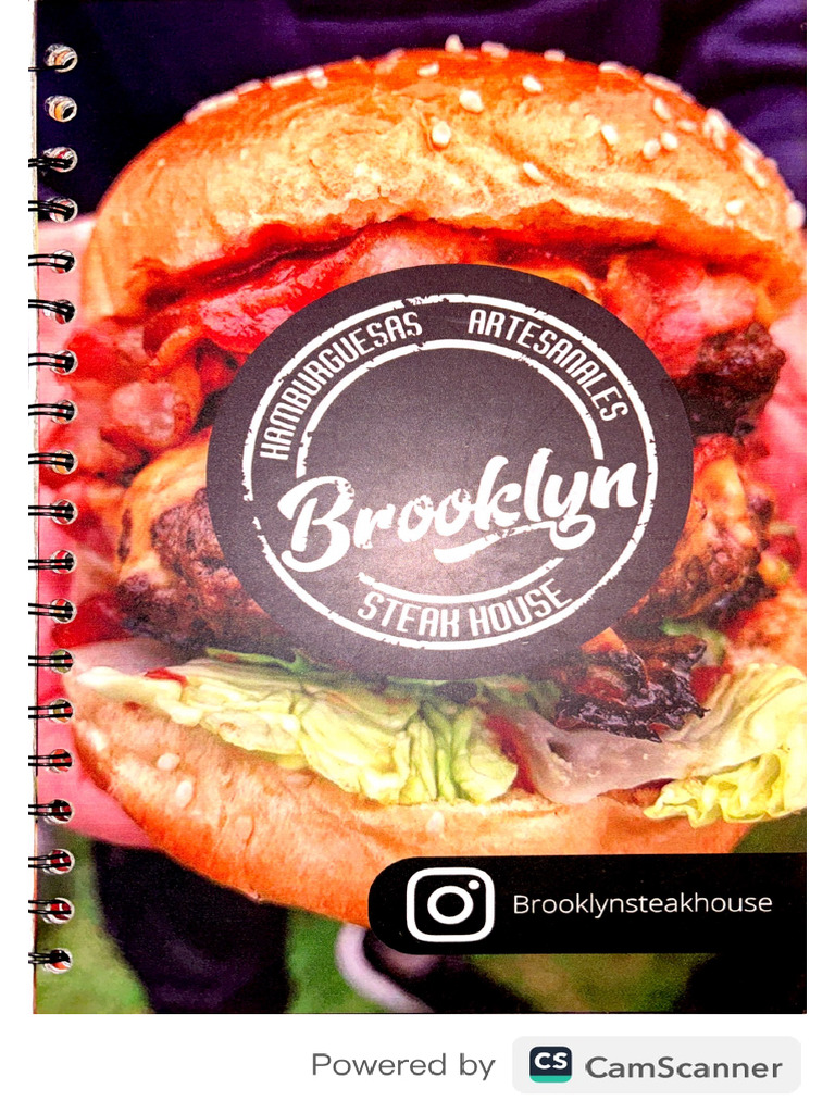 Menú Brooklyn | PDF