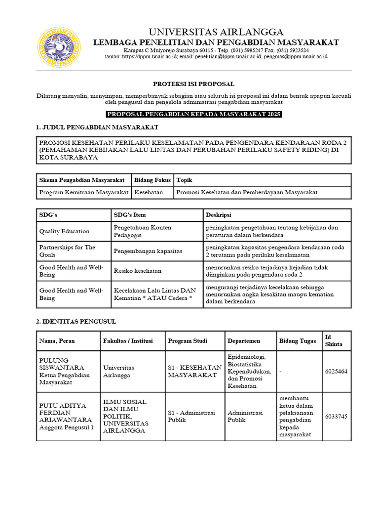 Proposal_Pengabdian (1) | PDF