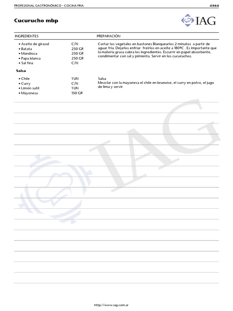 Cucurucho MBP PDF | PDF