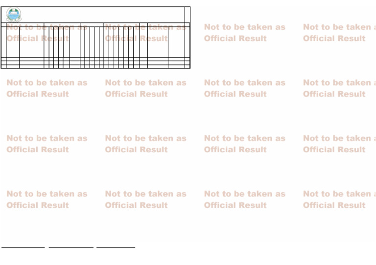 StudentResult Adeleke Adebayo (1) | PDF | Qualifications | Educational Assessment And Evaluation