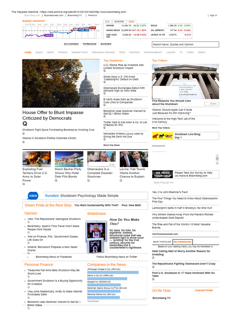 05.bloomberg - Business, Financial & Economic News, Stock Quotes | PDF ...