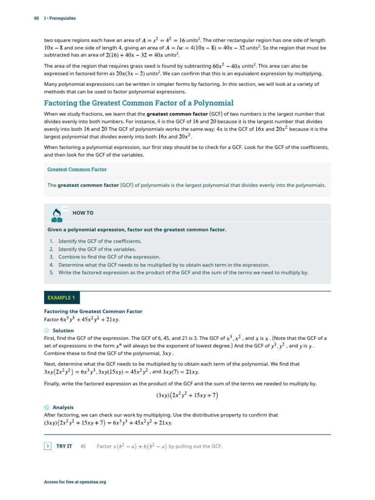 Algebra and Trigonometry-5 | PDF | Factorization | Rational Number